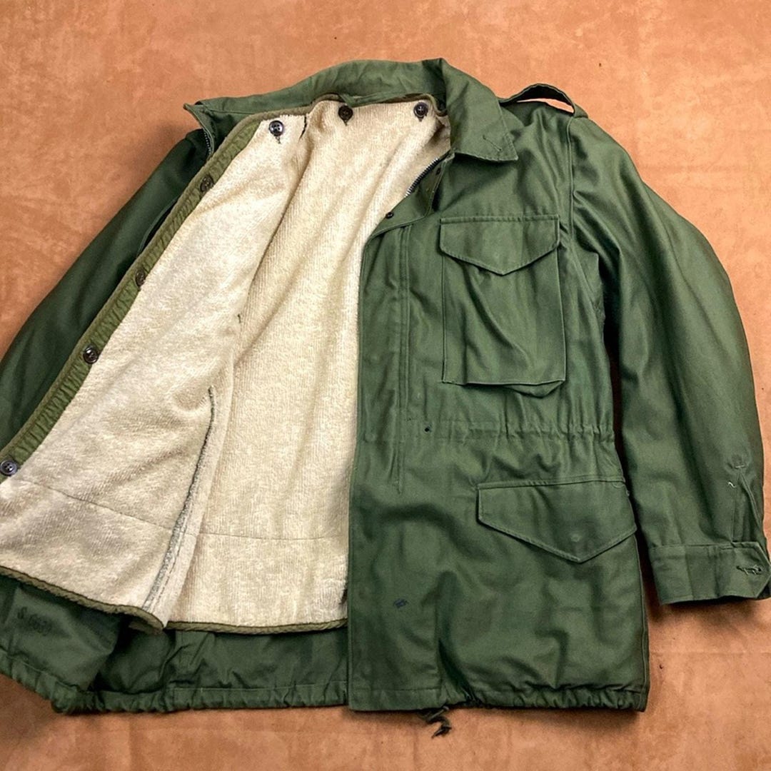 M Minty 50s US Army M-1951 M51 Field Jacket W/liner Vintage - Etsy