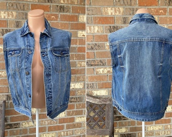 Cut off Jean Jacket - Etsy