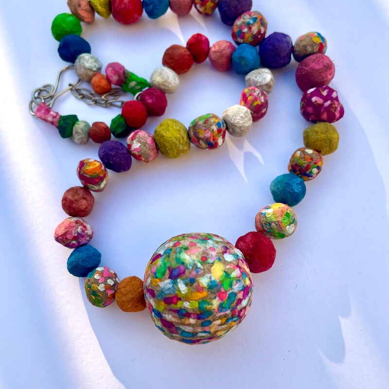 Paper Mache Jewelry - Etsy