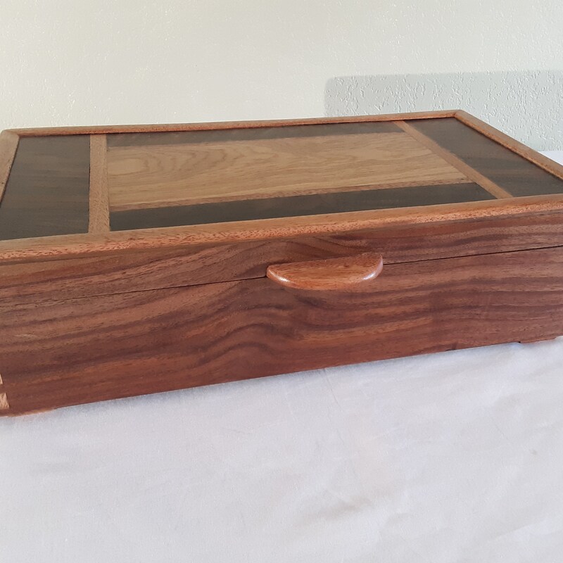 Walnut Valet Box - Etsy
