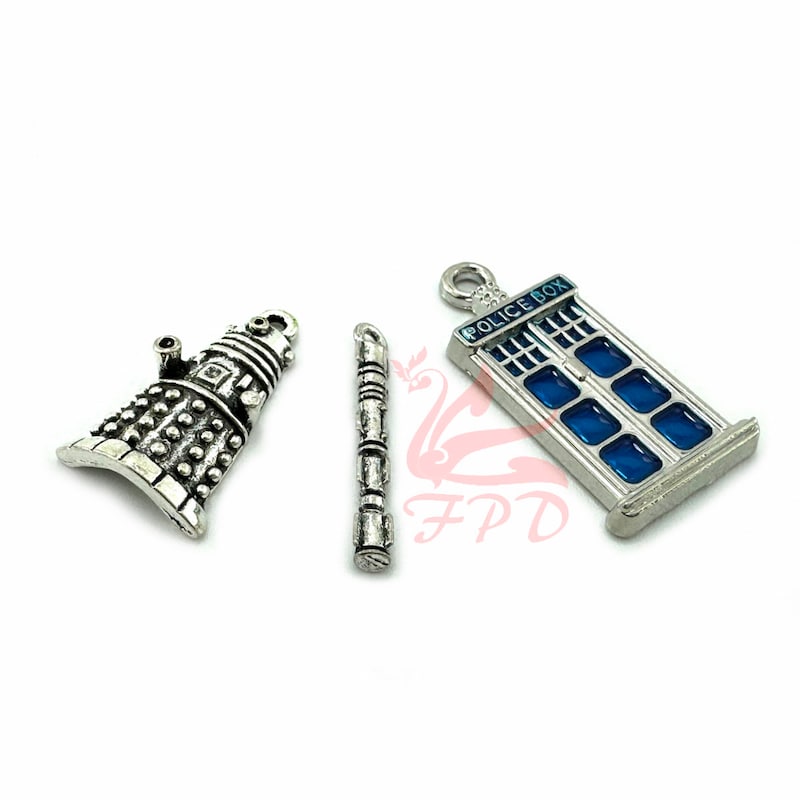 Doctor Who Charm - Etsy