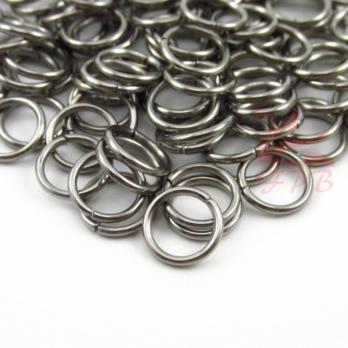 8mm Jump Rings 100/200/500 Wholesale Stainless Steel 18 - Etsy