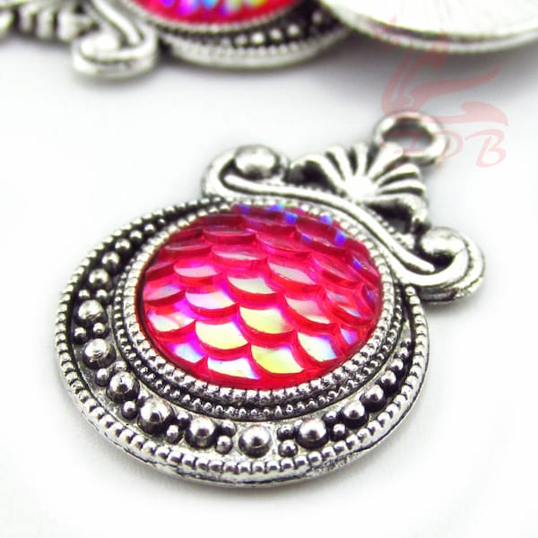 Fish Scale Charms - Etsy