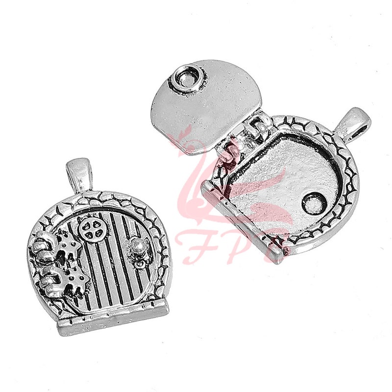 Fairy Door Pendant Charm - Etsy