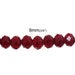 20 Dark Red Glass Beads 8mm Wholesale Faceted Crystal Glass Beads for ...