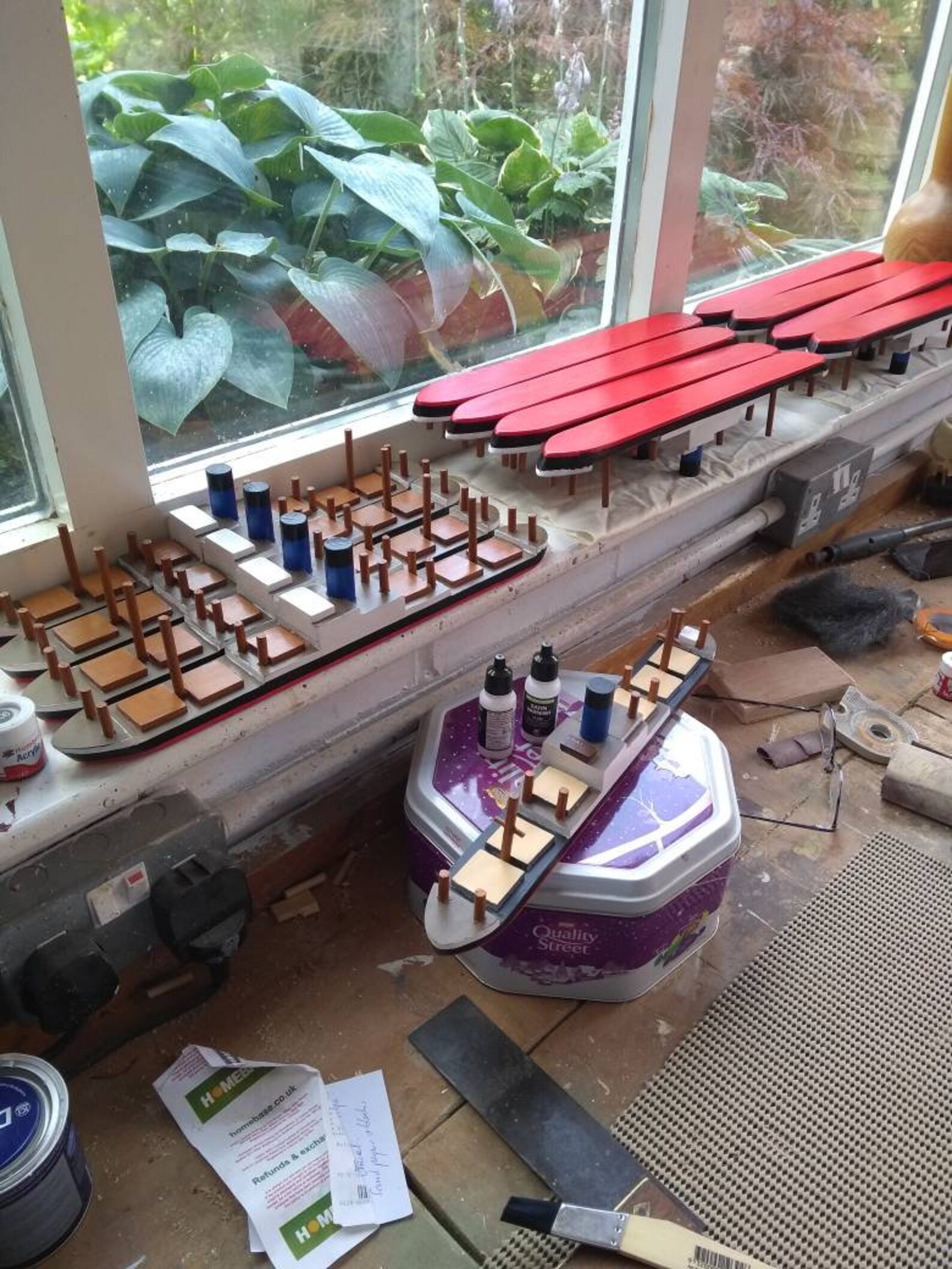 Wooden Ship Model - Blue Funnel 'A' Boat - 1940's General Cargo Ship ...