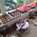 Wooden Ship Model - Blue Funnel 'A' Boat - 1940's General Cargo Ship ...