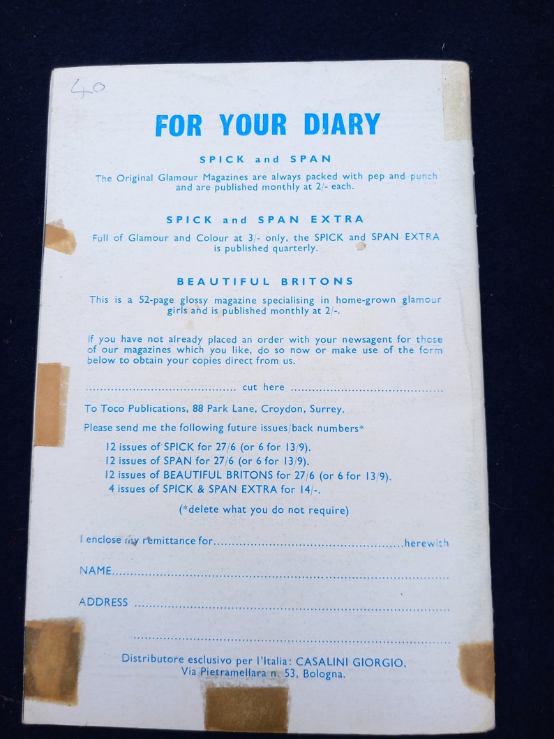 Beautiful Britons Glamour Girls Pin up Magazine Vol 11 No 124 March ...