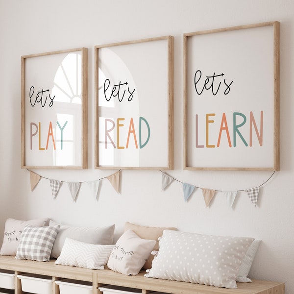 Lets Read Lets Play - Etsy