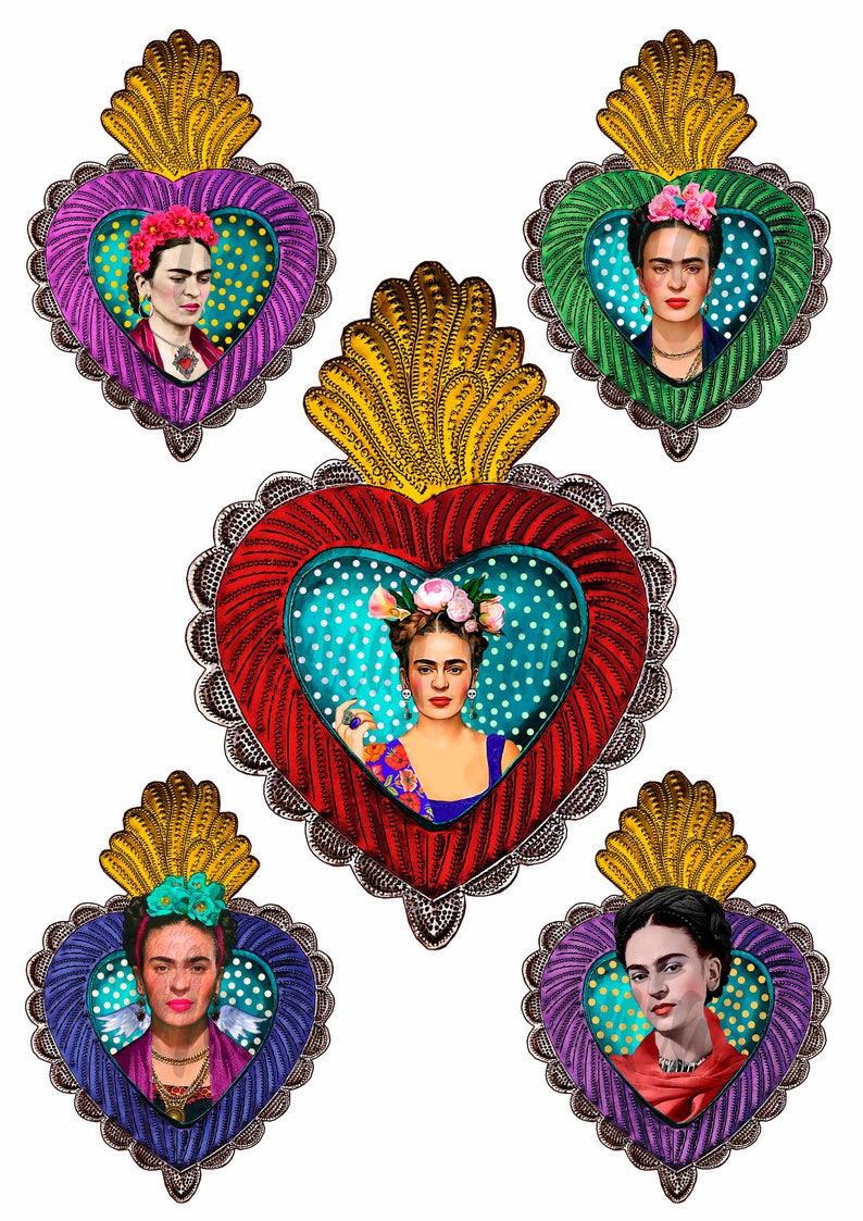 Sacred Heart Mexican Nicho Reliquary 3 Zip Folders 27 Digital ...