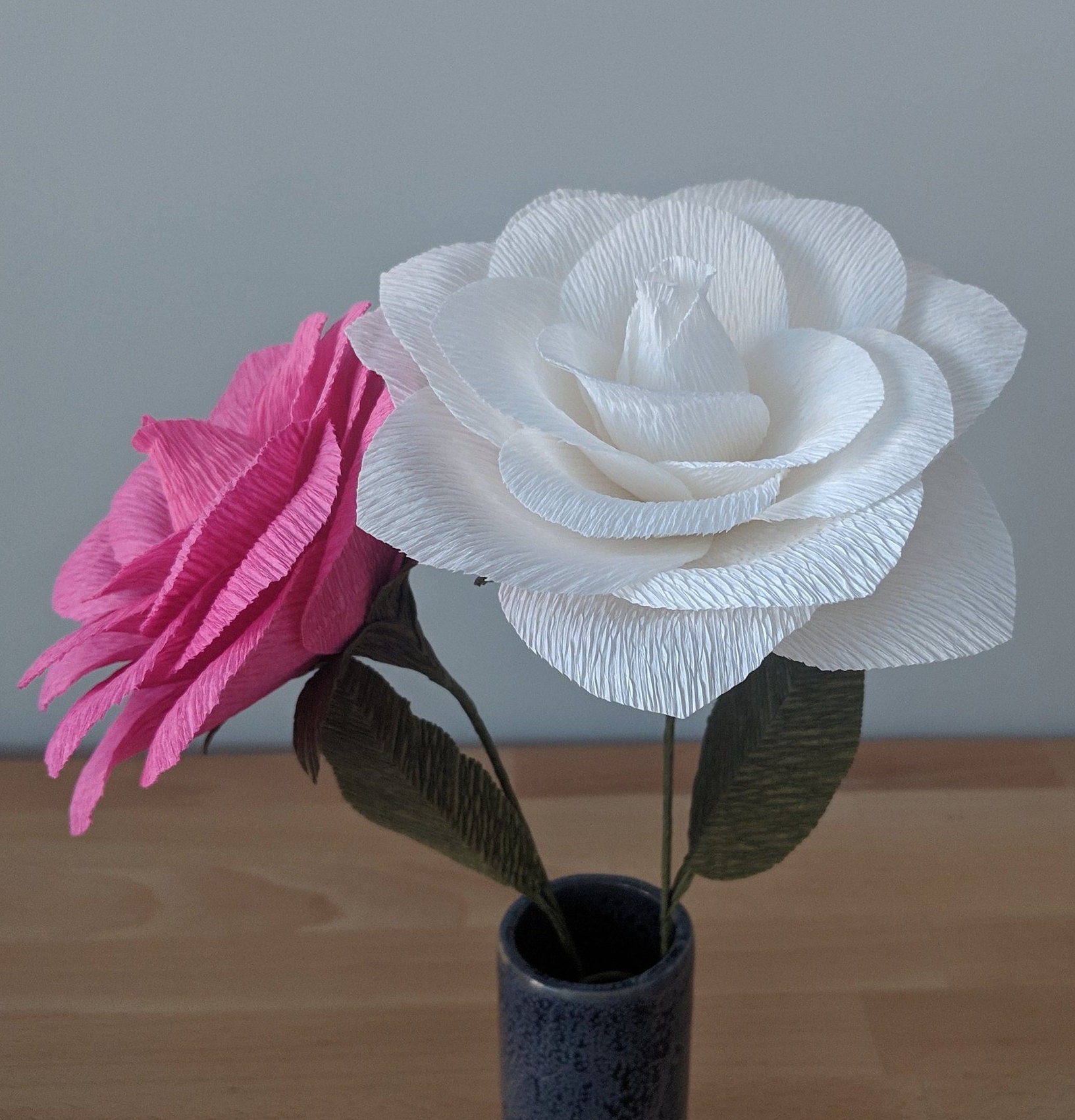Downloadable Crepe Paper Rose Template/pdf Printable - Etsy