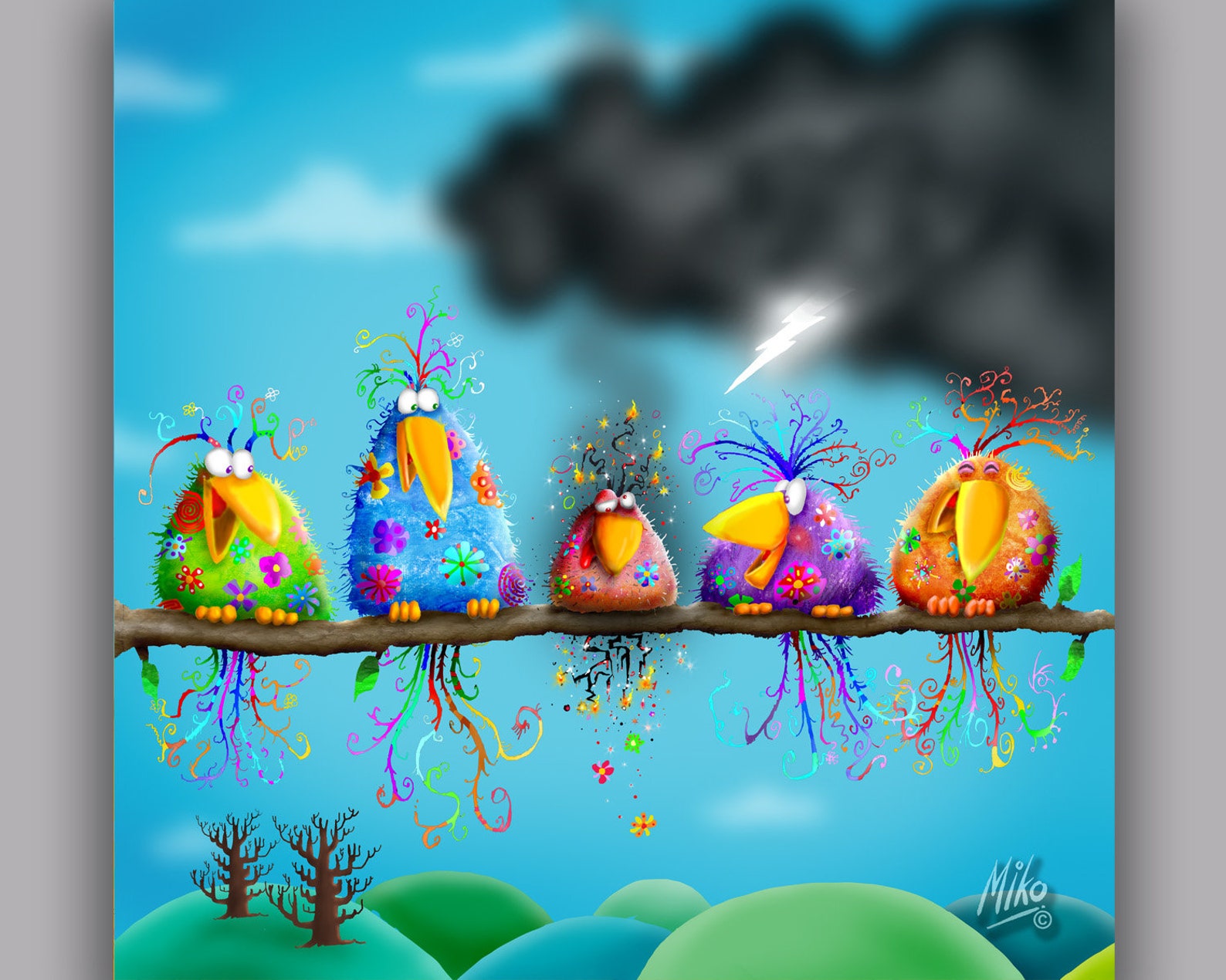 Our Colourful Happy Funny Laughing Creative Humorous - Etsy