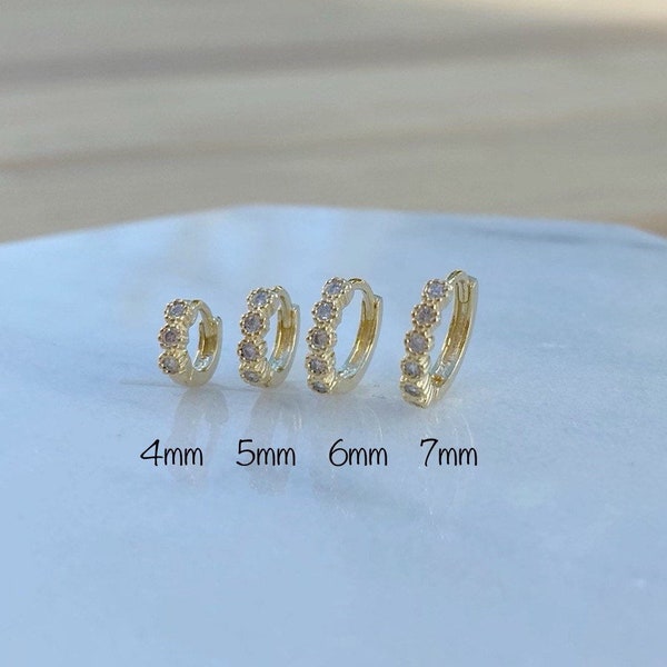 Huggie Hoop Earrings - Etsy