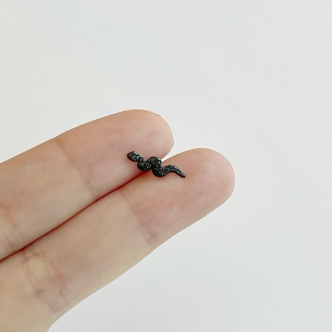 16g Snake Piercing single 316L Surgical Steel Cartilage | Etsy