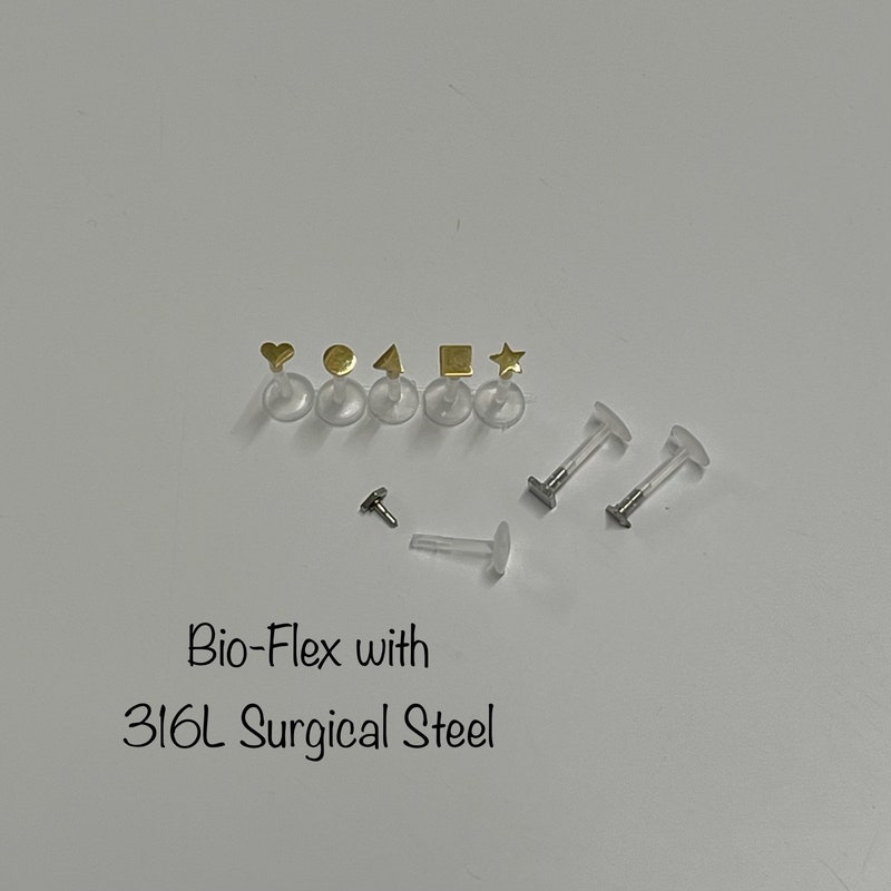 Plastic Labret - Etsy