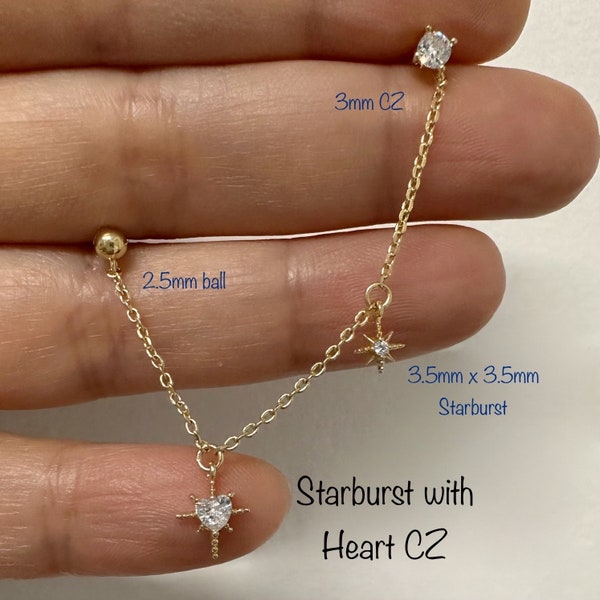 Helix to Lobe Chain - Etsy