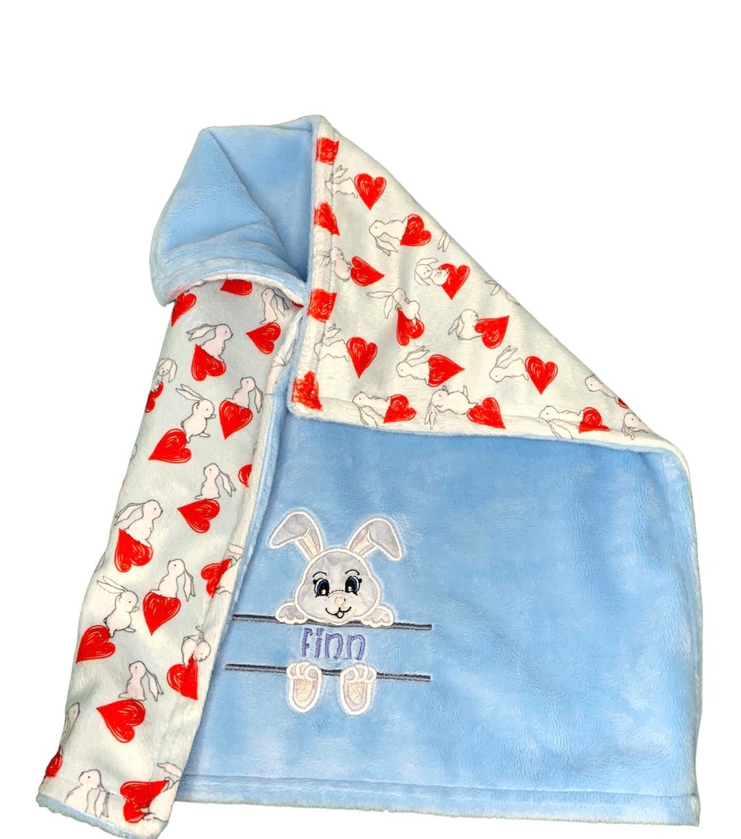 Bunny Lovey, Valentine Lovey, Easter Lovey, Girl/boy Lovey, Baby Gift ...