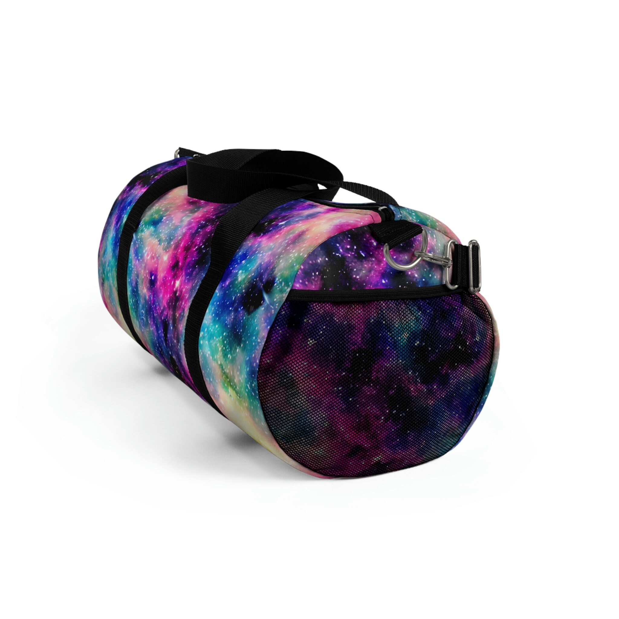 Galaxy Duffel Bag Outer Space Gym Bag Cosmic Work Out Ombre Shoulder ...