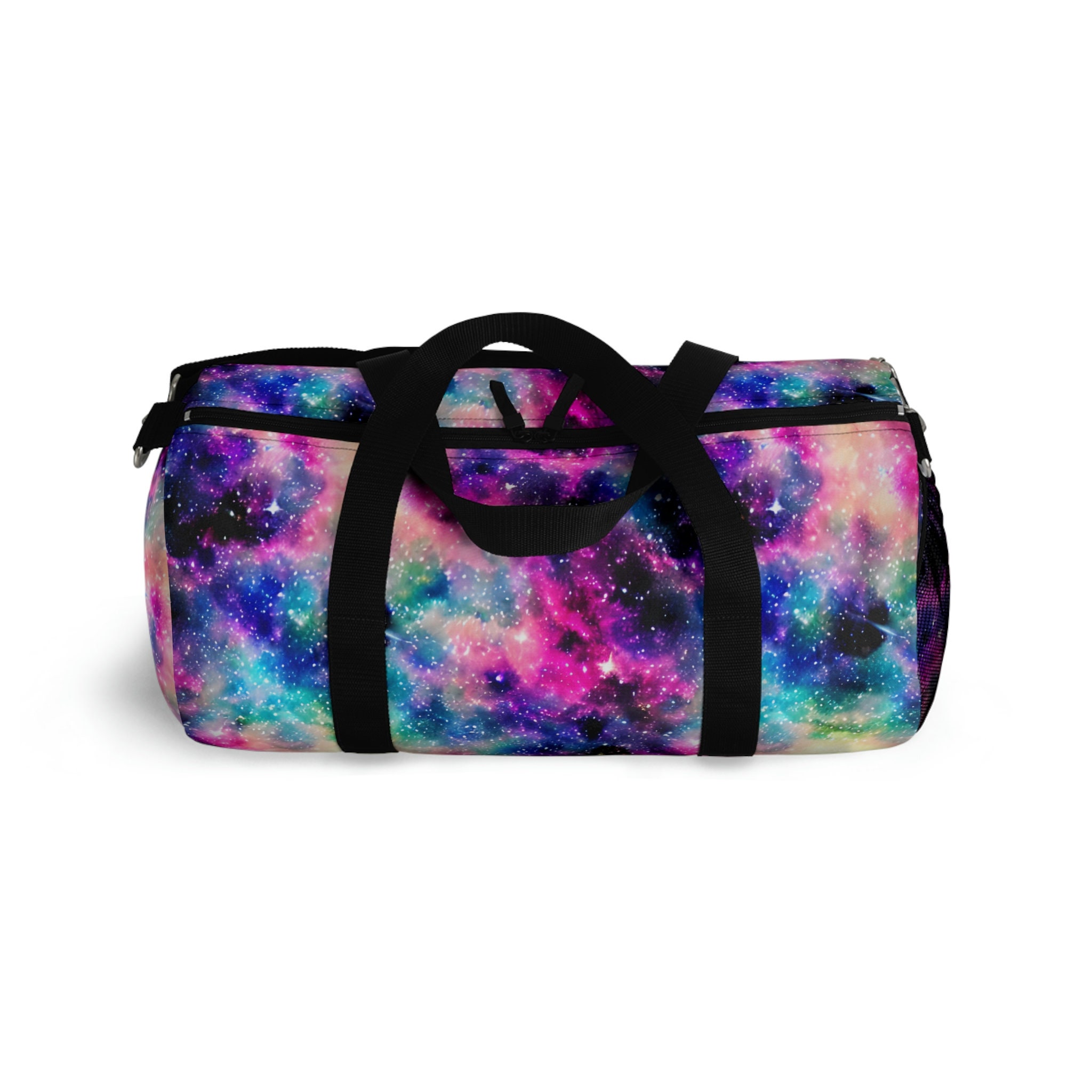 Galaxy Duffel Bag Outer Space Gym Bag Cosmic Work Out Ombre Shoulder ...
