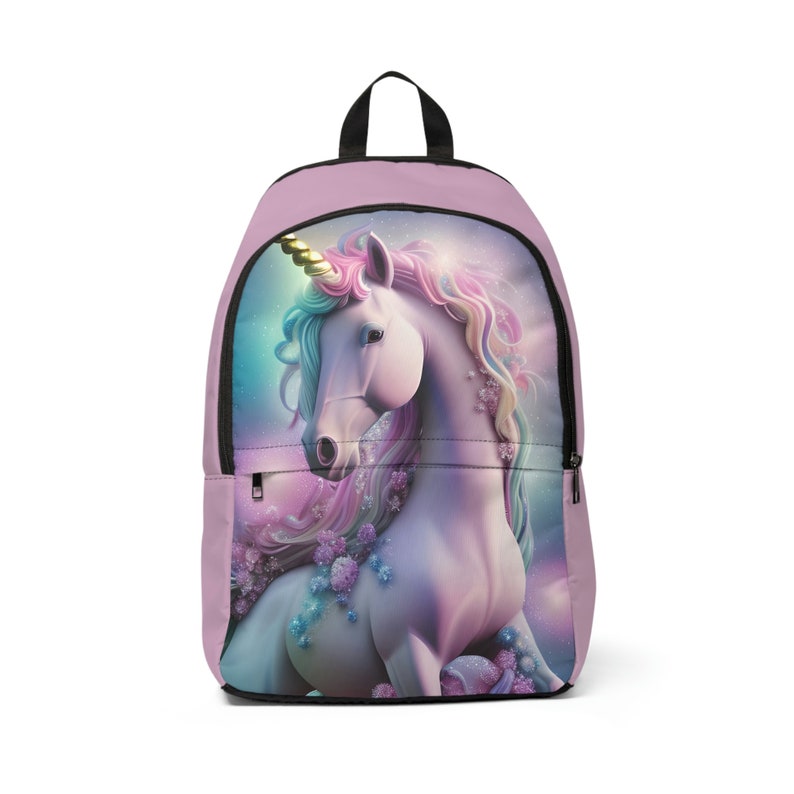 Glitter Rainbow Unicorn Backpack Fabric 16 Inches - Etsy