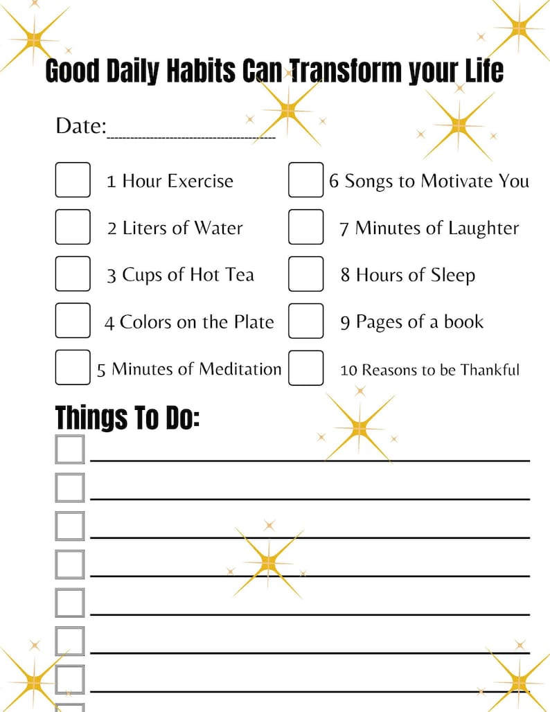 Gratitude Changes Every Thing-daily Gratitude and Goal Tracker-daily ...