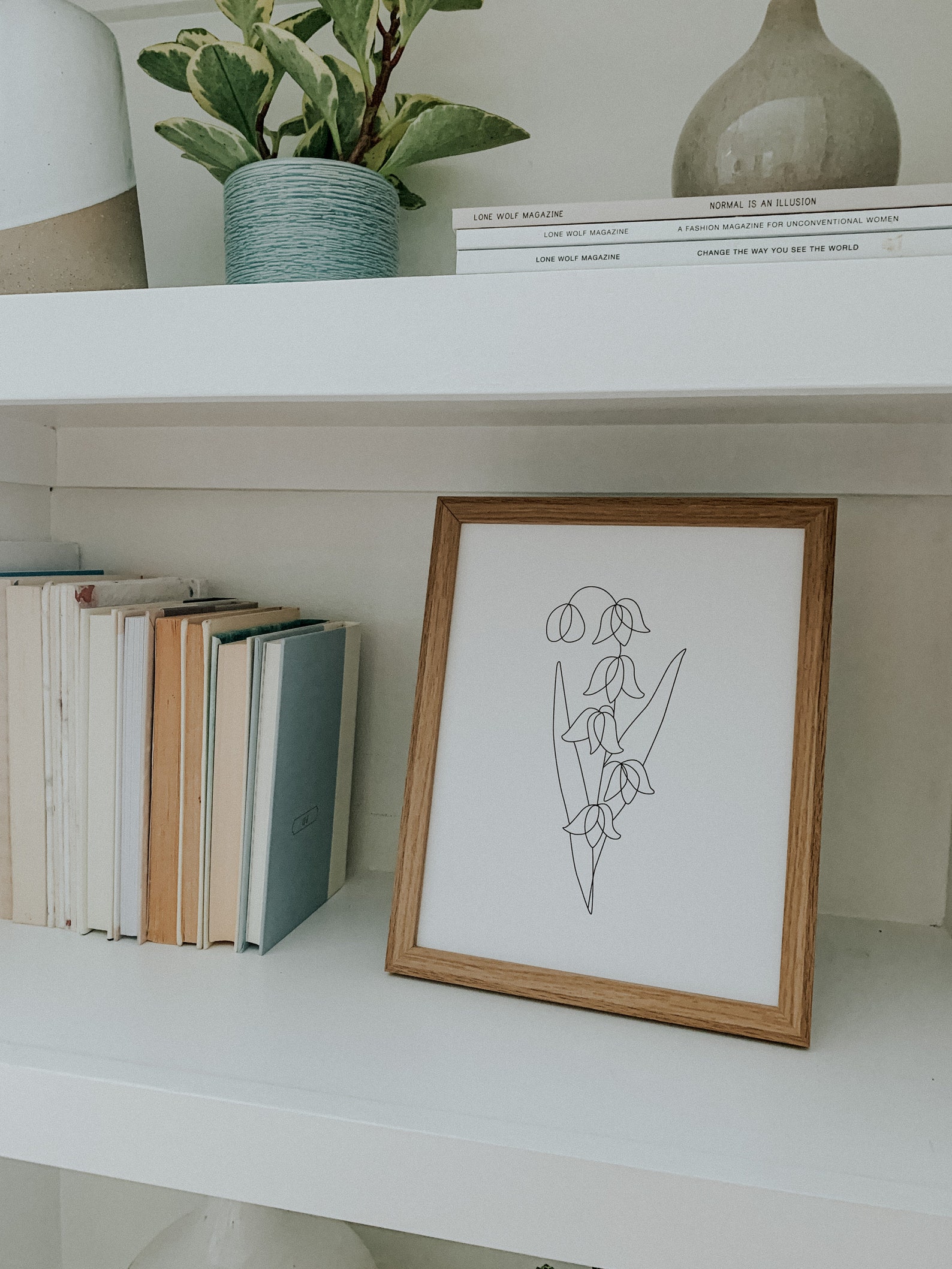 May Birth Flower Floral Line Art Birth Flower Line - Etsy