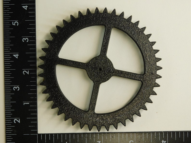 10 Pieces - Steampunk Gears Wall Decor - Eight Gears, Two Push Rods ...