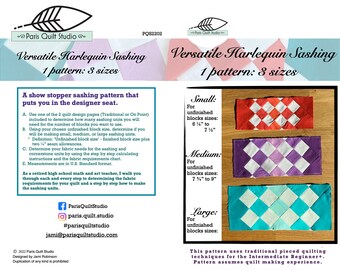 Harlequin Quilt Pattern - Etsy