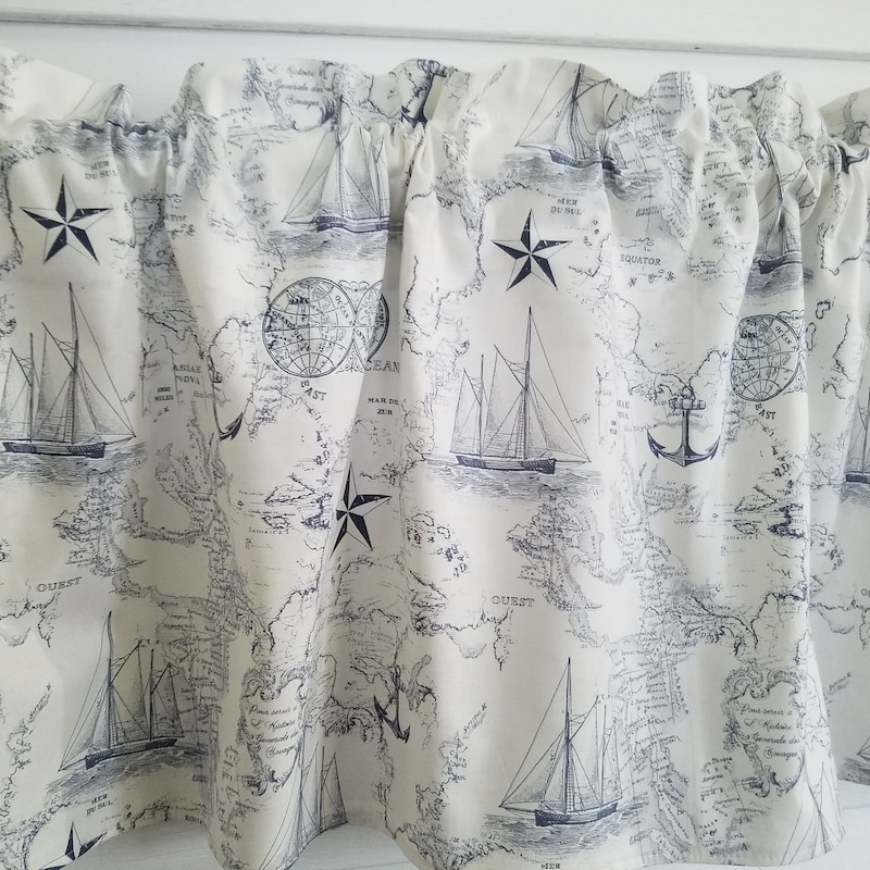 Nautical Curtains - Etsy
