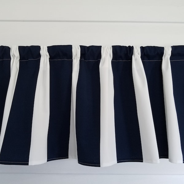 Striped Valance - Etsy