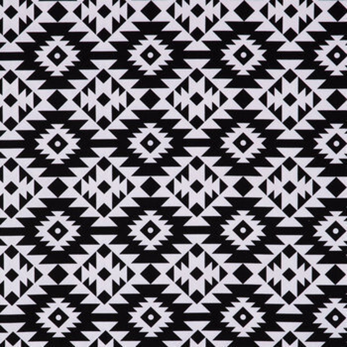 Aztec Southwest Pottery Pattern Panels Geometric Tribal Rodeo | Etsy