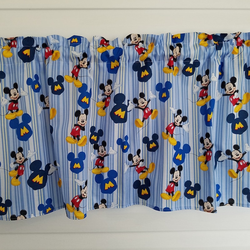 Mickey Mouse Valance - Etsy