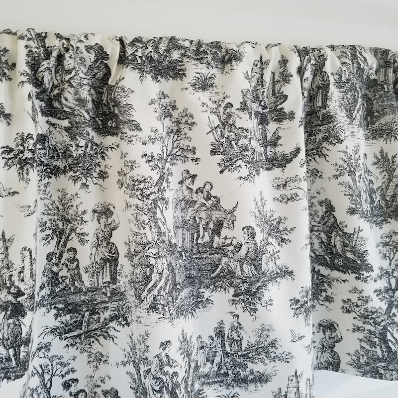 Toile Valance - Etsy