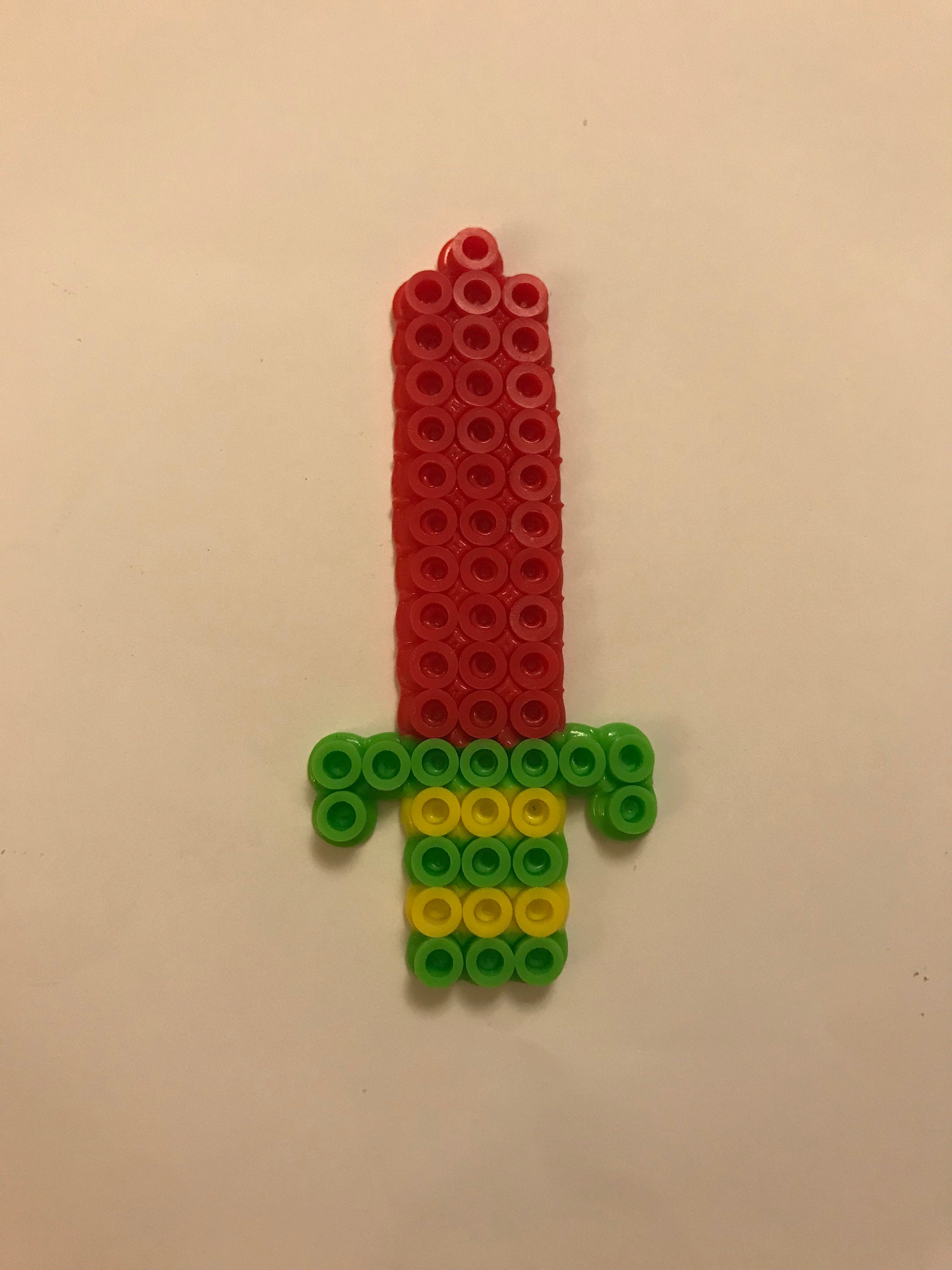 Legend of Zelda NES Sword Perler | Etsy