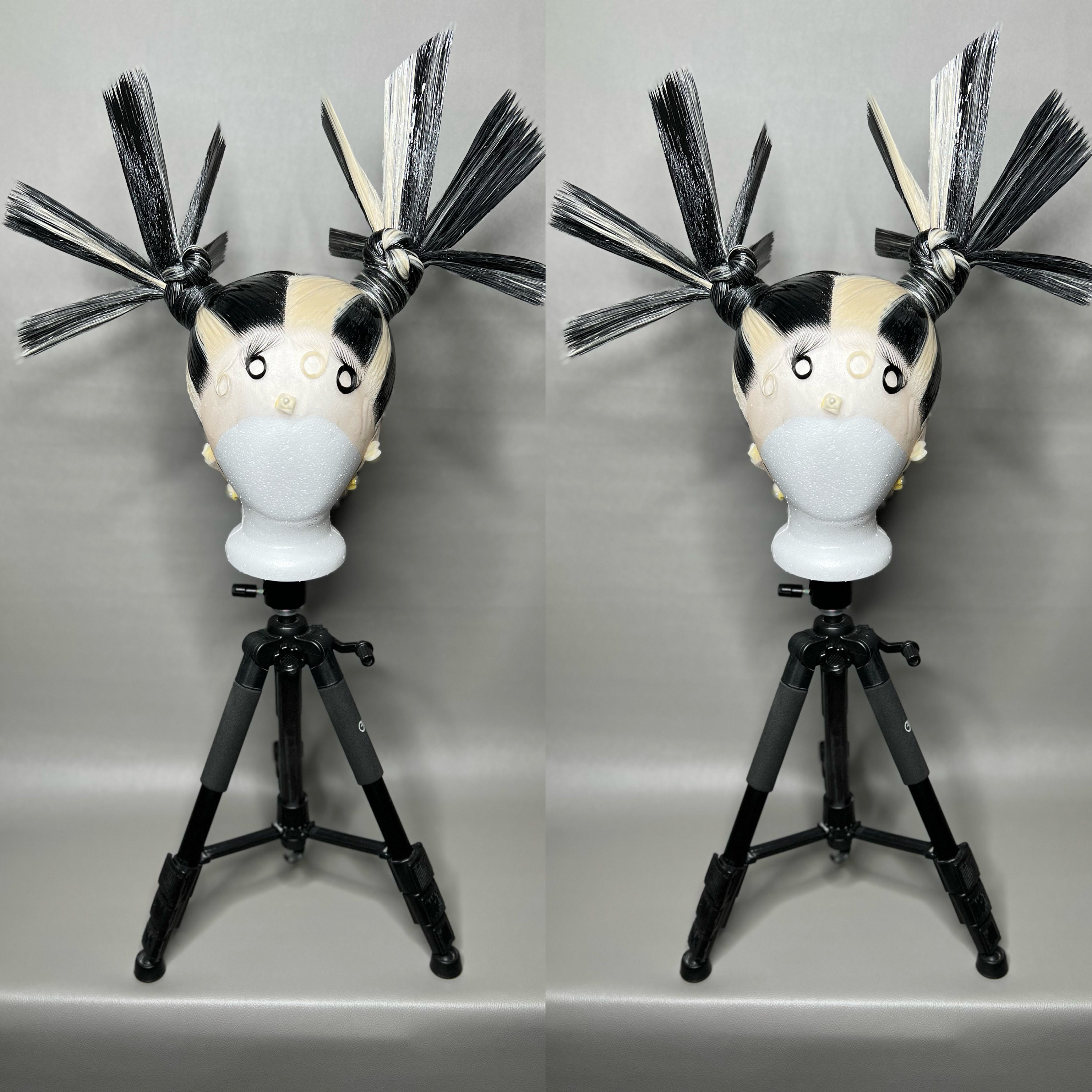 Styled Wig “LOCK SHOCK & PUNKIT” Georginathedollwigs Custom Wig Styling ...