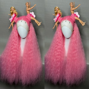 Styled Wig “BARBIE BESTIES” Georginathedollwigs Custom Wig Styling 2-3 ...