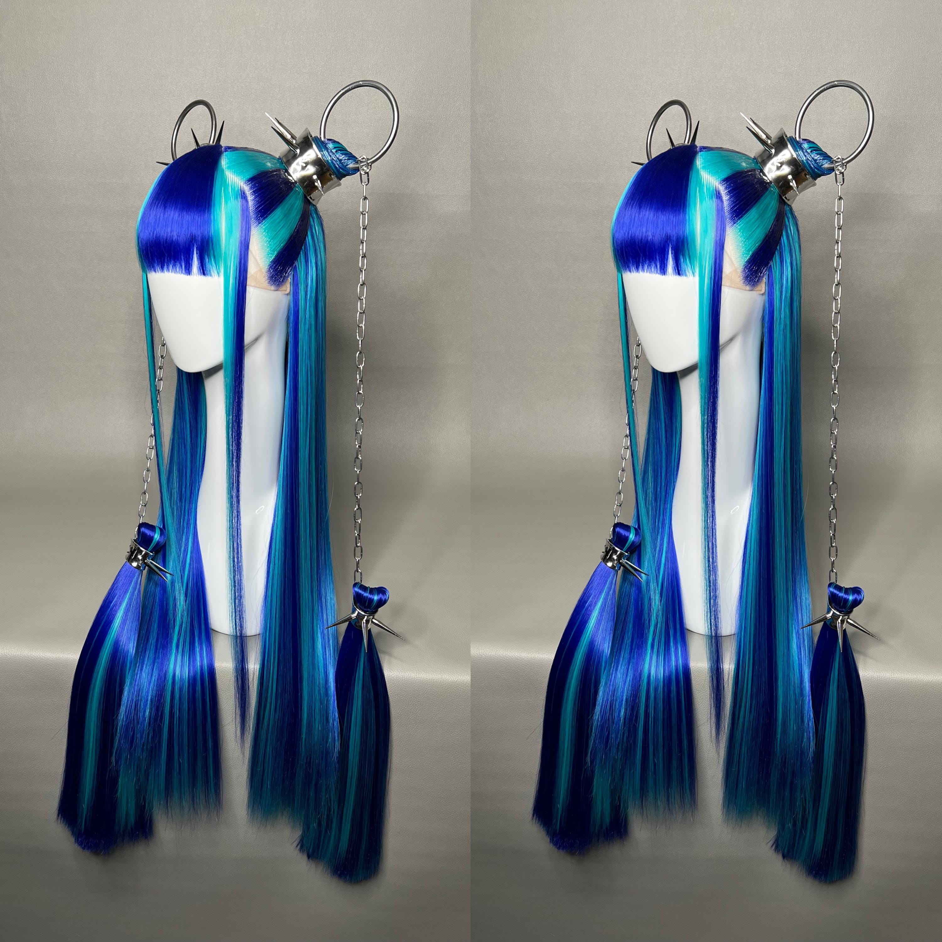 Styled Wig “CHROMA X NIKKO” Georginathedollwigs Custom Wig Styling 2-3 ...