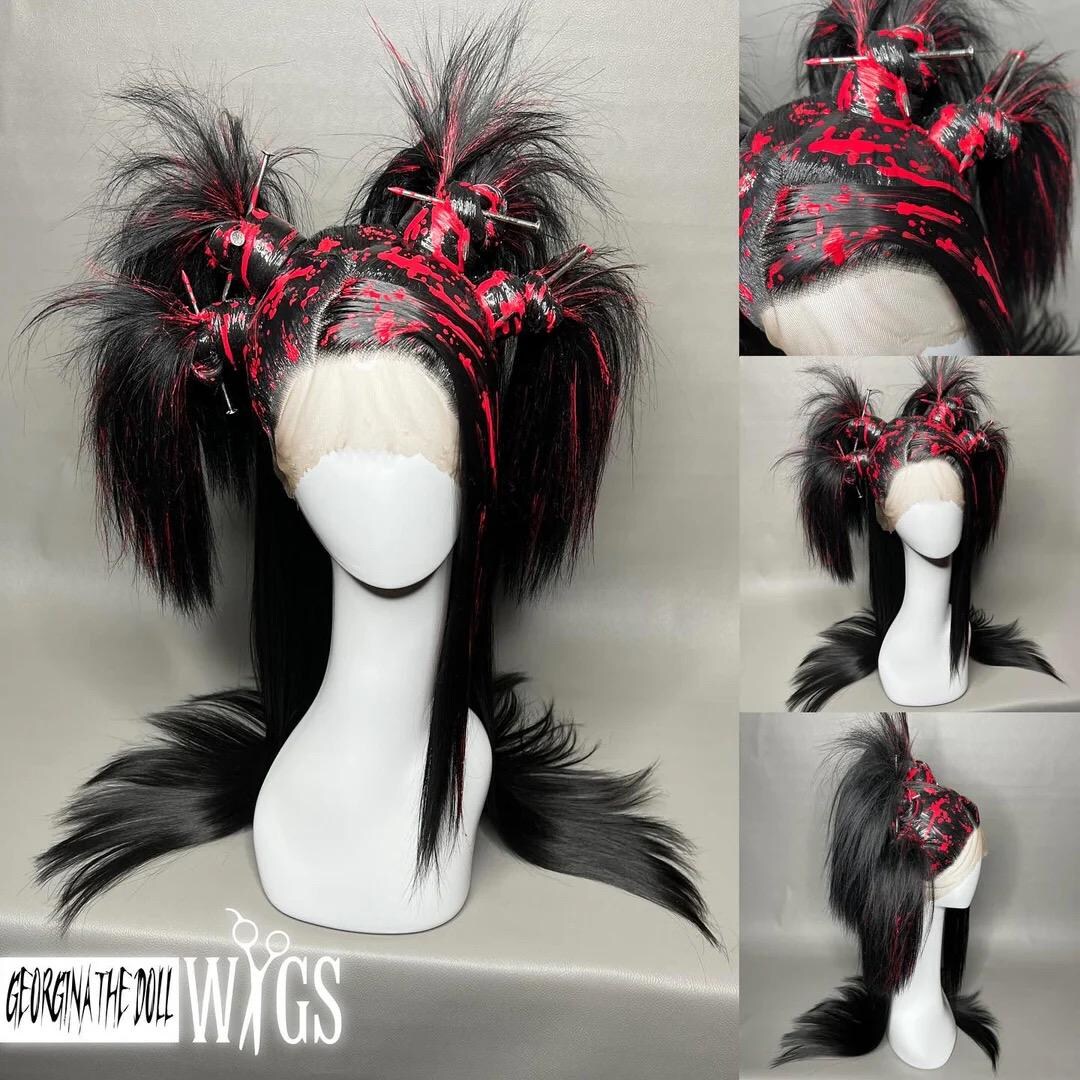 Styled Wig “FINISH HER” Georginathedollwigs Custom Wig Styling 2-3 ...