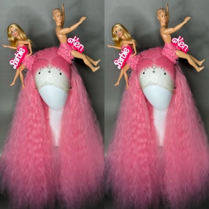 Styled Wig “BARBIE BESTIES” Georginathedollwigs Custom Wig Styling 2-3 ...