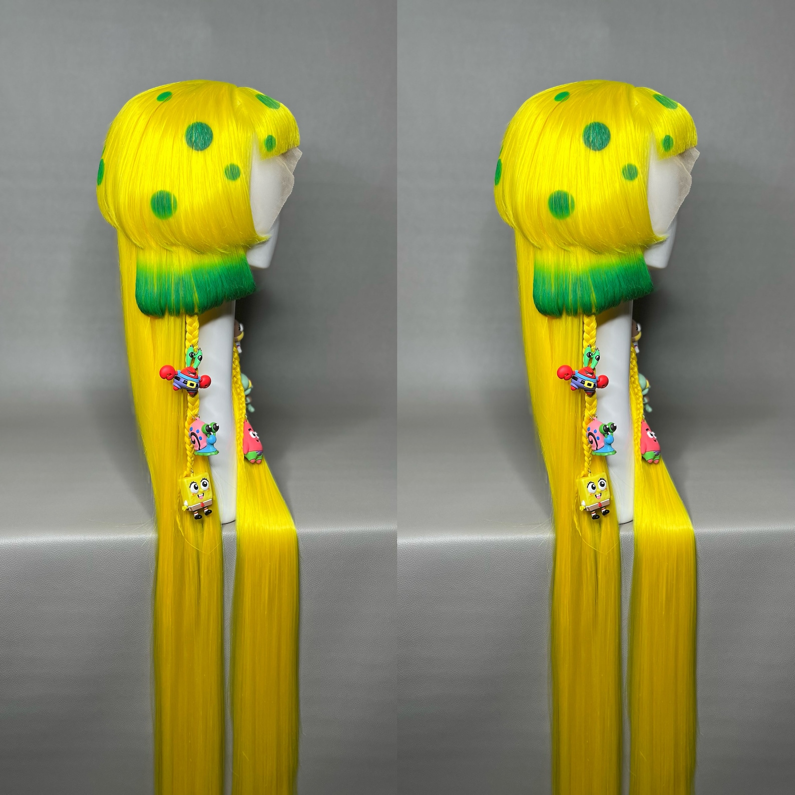 Styled Wig “the Spongebob” Georginathedollwigs Custom Wig Styling 2-3 ...