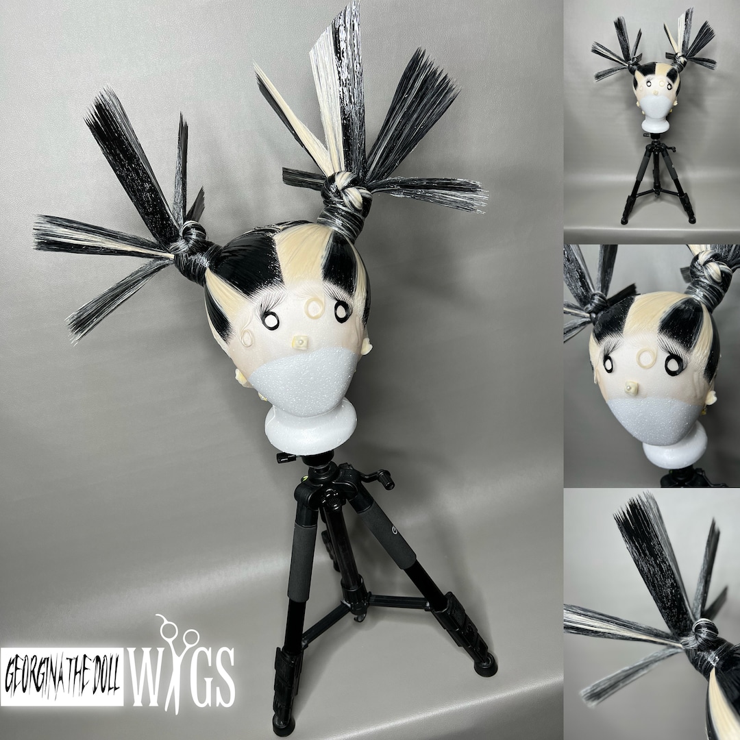 Styled Wig “LOCK SHOCK & PUNKIT” Georginathedollwigs Custom Wig Styling ...