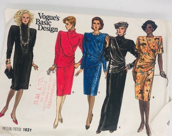 Drape Dress Pattern | Etsy UK