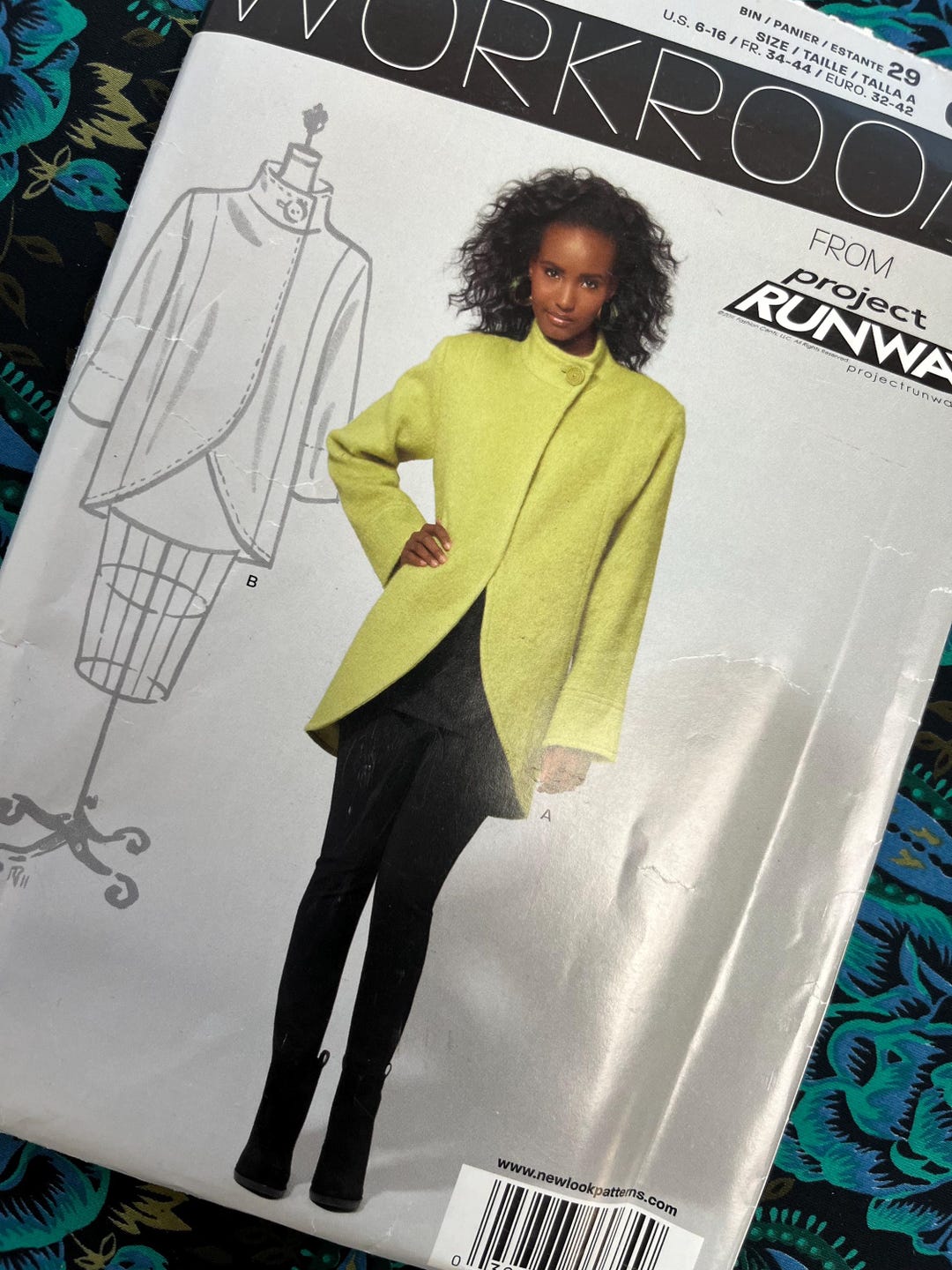 Bust 30.5-38" Uncut New Look 6074 Project Runway Sewing Pattern, Ladies ...