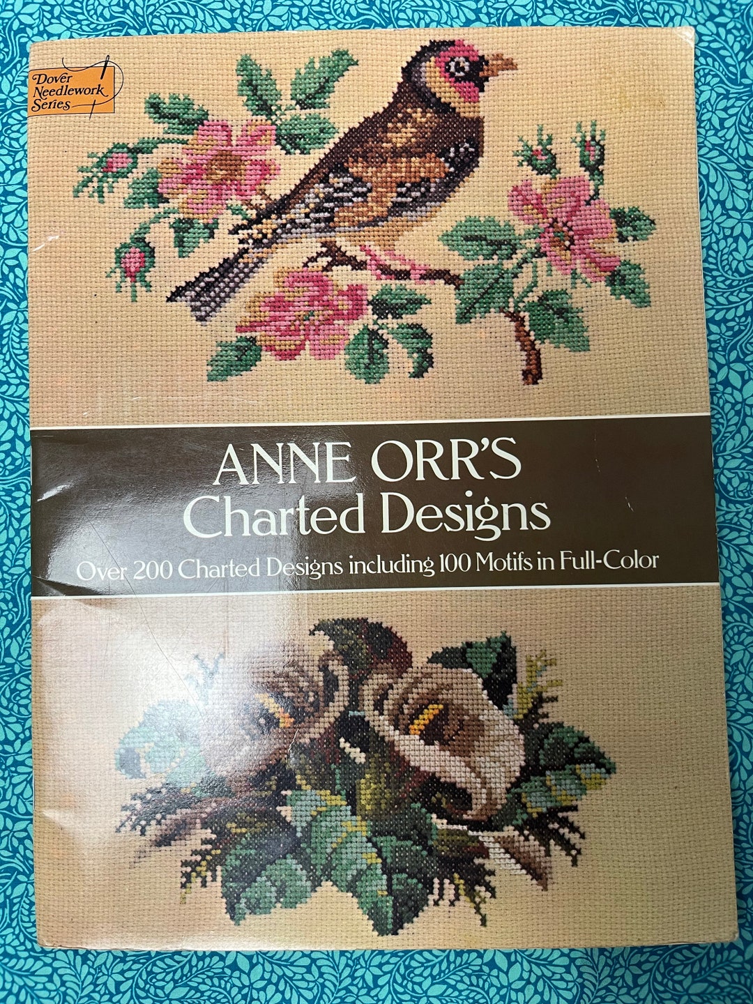 Vintage Anne Orr's Charted Designs Book, Embroidery, Birds, Flowers ...