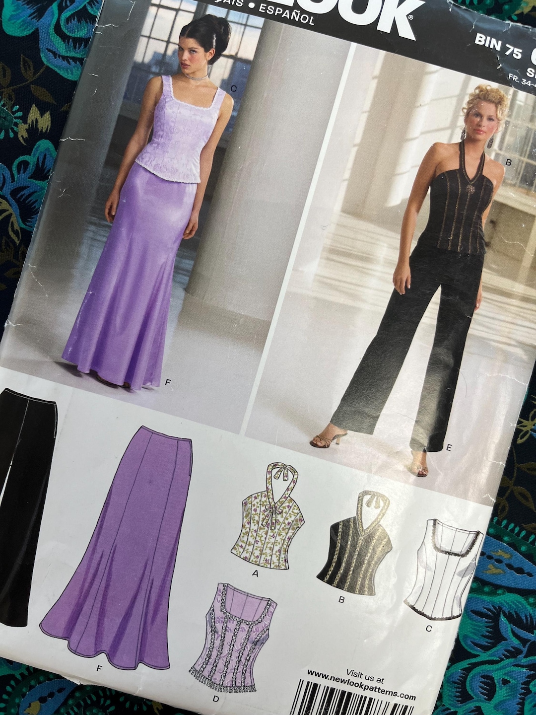 Bust 30.5-38" Uncut New Look 6584 Sewing Pattern, Ladies Corset Style ...