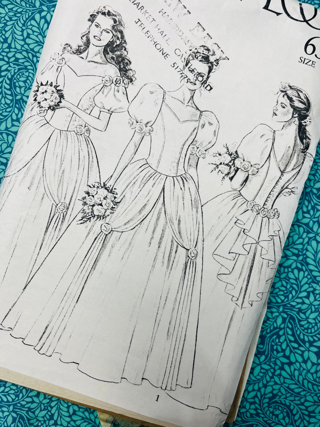 Bust 30.5-40 Vintage 80s New Look Sewing Pattern 6542 - Etsy