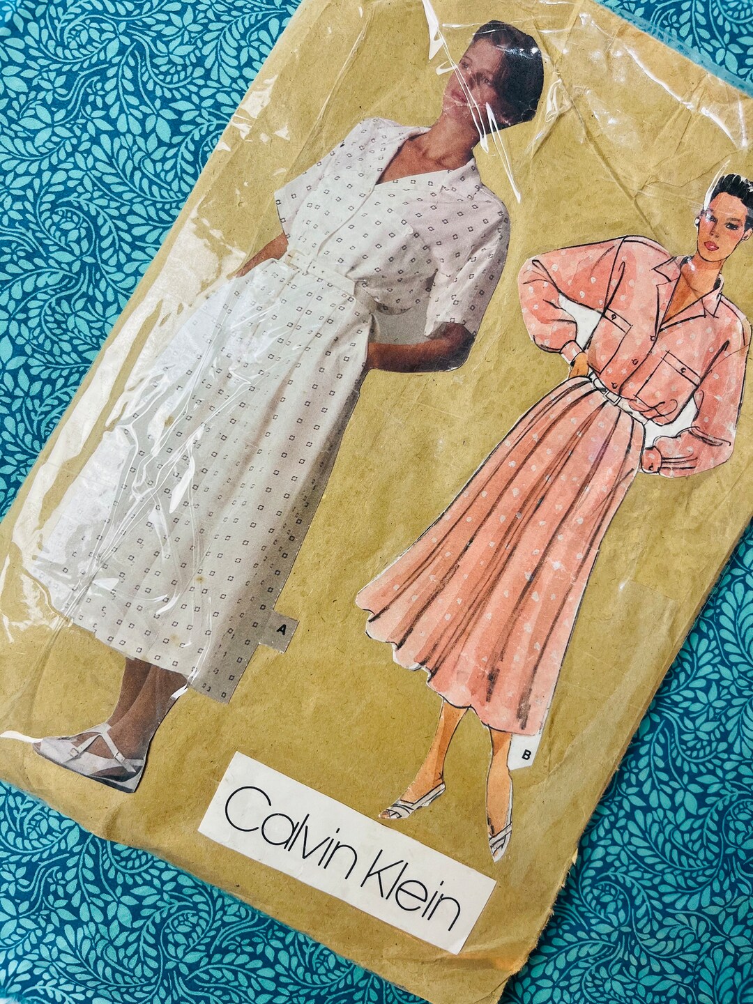 Bust 36" Vintage 80s Vogue Designer Sewing Pattern for Women 1525 ...
