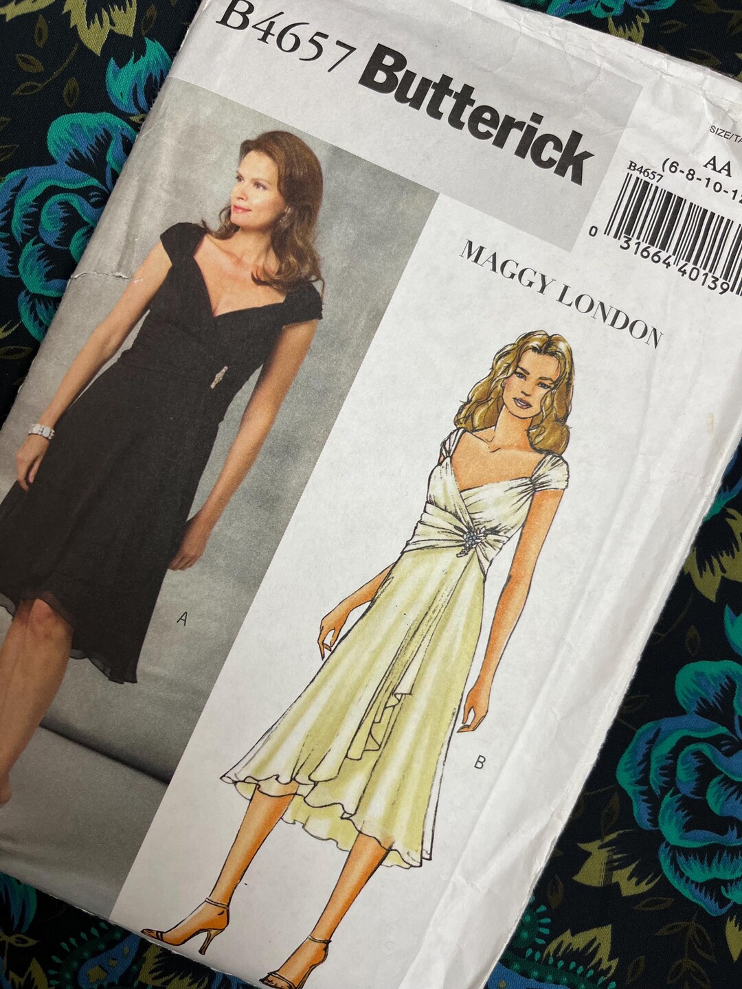 Bust 30.5-34" Uncut Butterick Sewing Pattern for Women B4657 Maggy ...