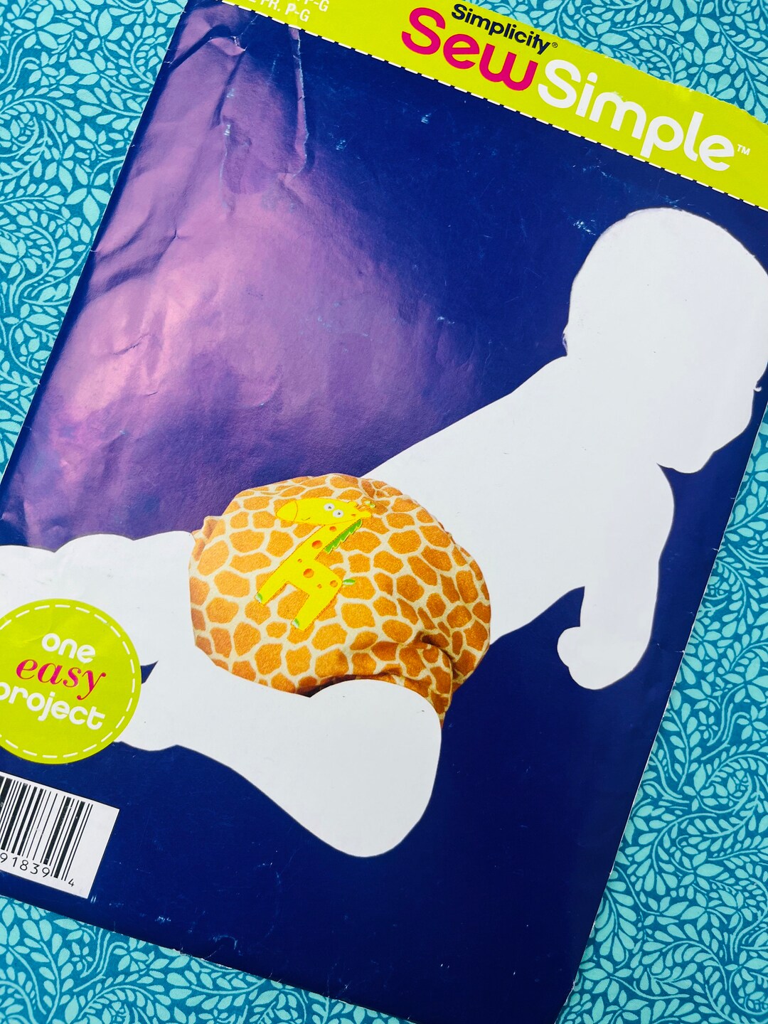 Uncut Simplicity Sewing Pattern Sew Simple A1839, Babies Diaper Cover ...