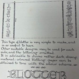 Vintage 1930s Illustrated Stitchery Decorations by Winifred M Clarke ...